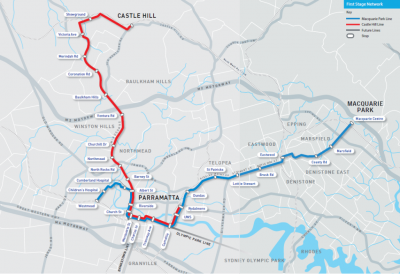 Parramatta Council Western Sydney Light Rail Network - EcoTransit
