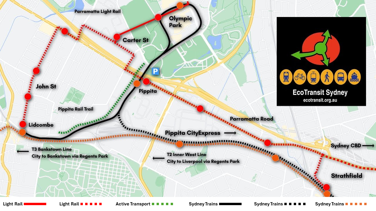 Extend Parramatta Light Rail Stage 2 to Lidcombe and Strathfield ...
