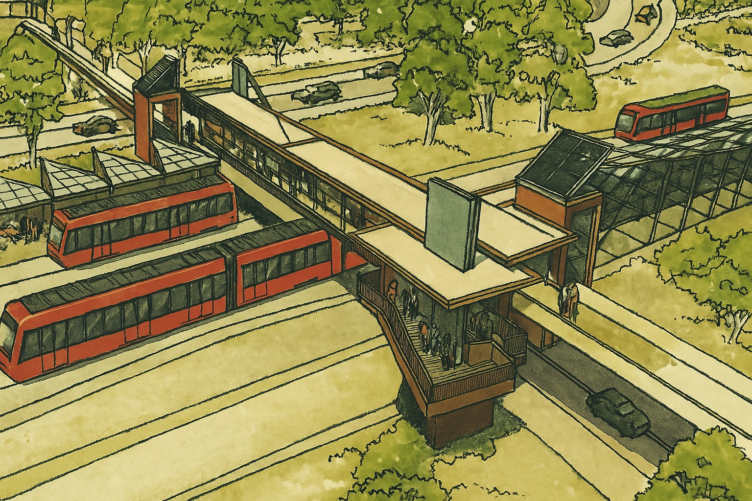 Alternative to New Cumberland Line (as T5 Metro) - EcoTransit